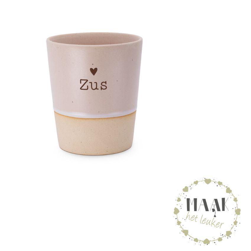 Beker Zus kopen | Lief cadeau voor je zus